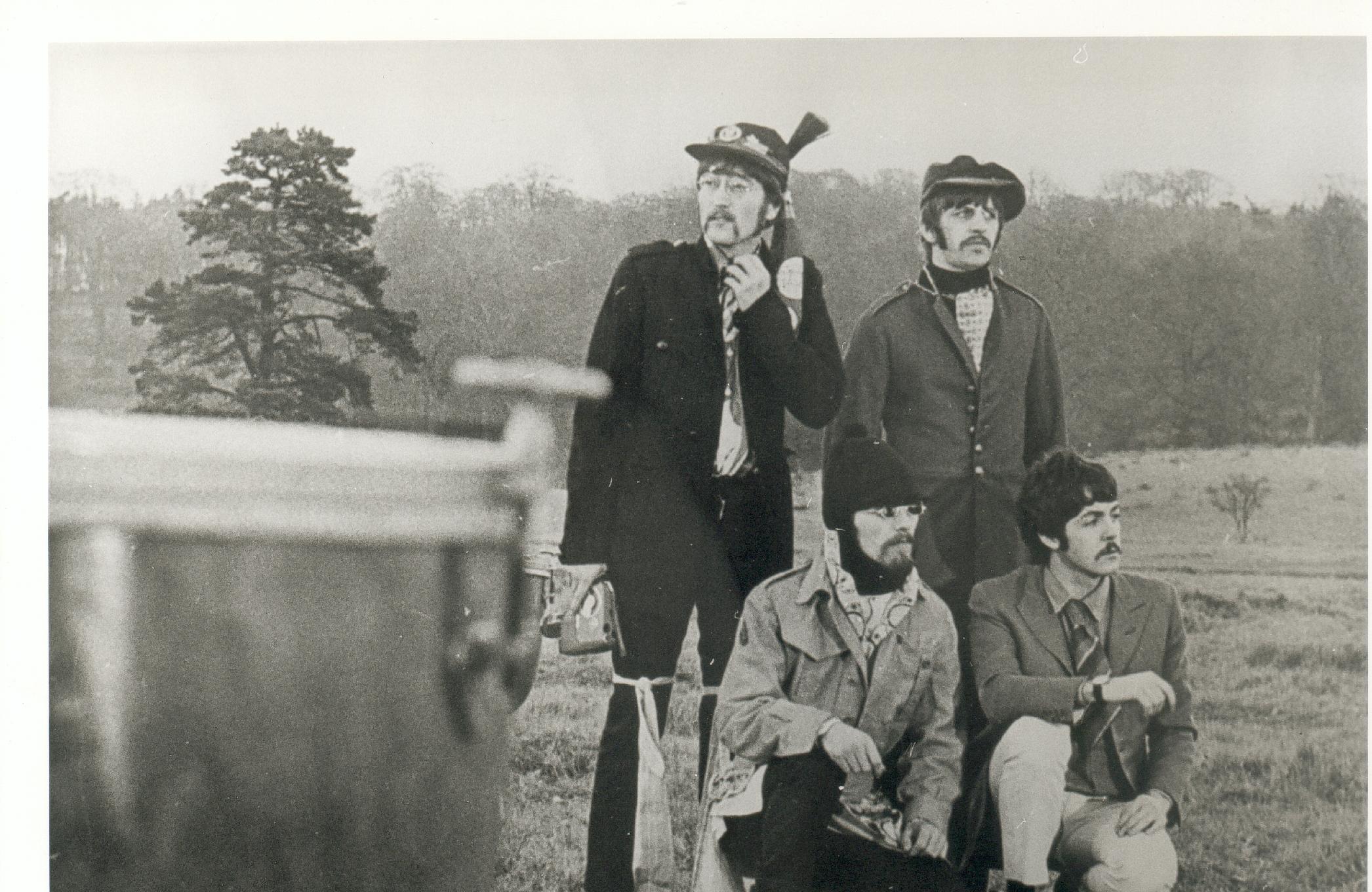 The Beatles filming the Strawberry Fields Forever (33 Photos) – The Beatles