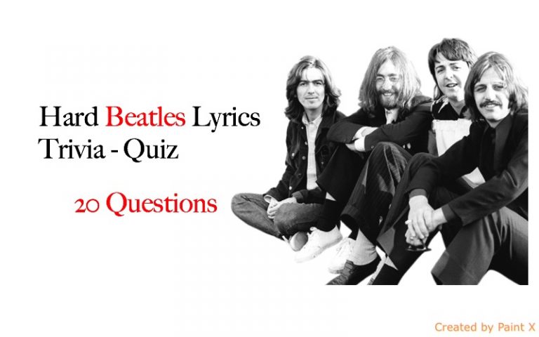 George Harrison Trivia Quiz -2 - The Beatles