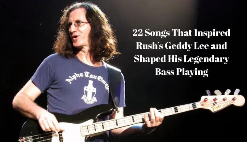 22 Songs That Inspired Rush’s Geddy Lee and Shaped His Legendary Bass ...