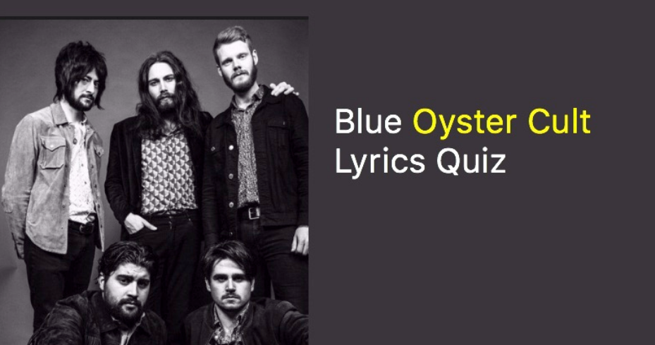 Blue Oyster Cult Lyrics Quiz - 10 Questions - The Beatles
