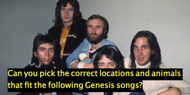 Can you pick the correct locations and animals that fit the following ...